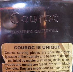 Couroc | Dining | 96s Vintage Classic Couroc Plate Or Small Tray | Poshmark